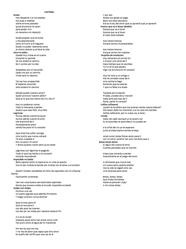 Te Mario | PDF | Amor