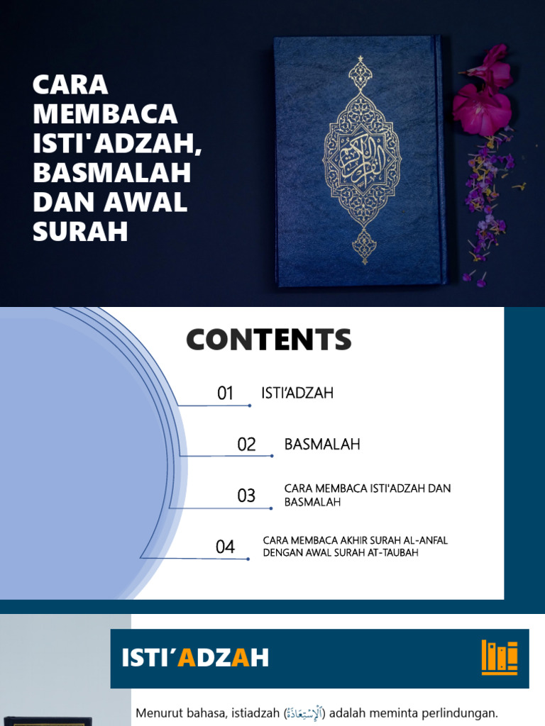 04 Cara Membaca Isti'Adzah Basmalah Dan Awal Surah New | PDF