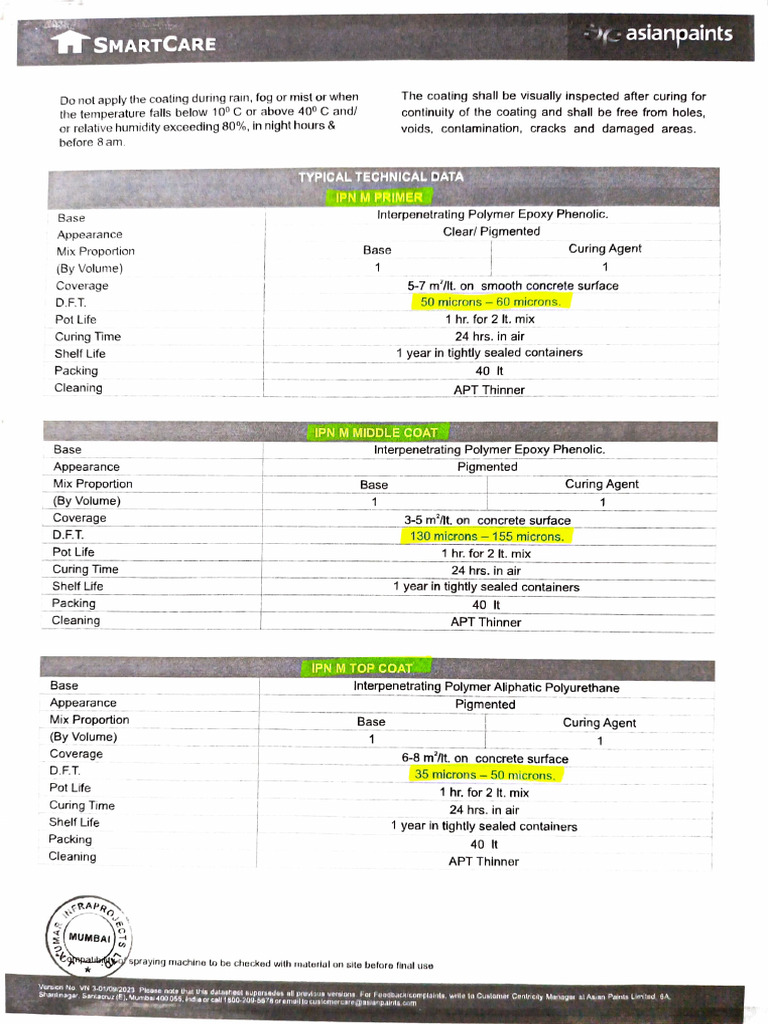 Industrial Paint Application Guide | PDF | Paint | Epoxy