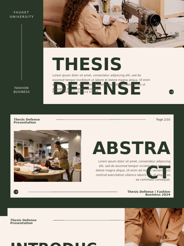 Thesis Defense Proposal | PDF | Career & Growth | Finance & Money ...