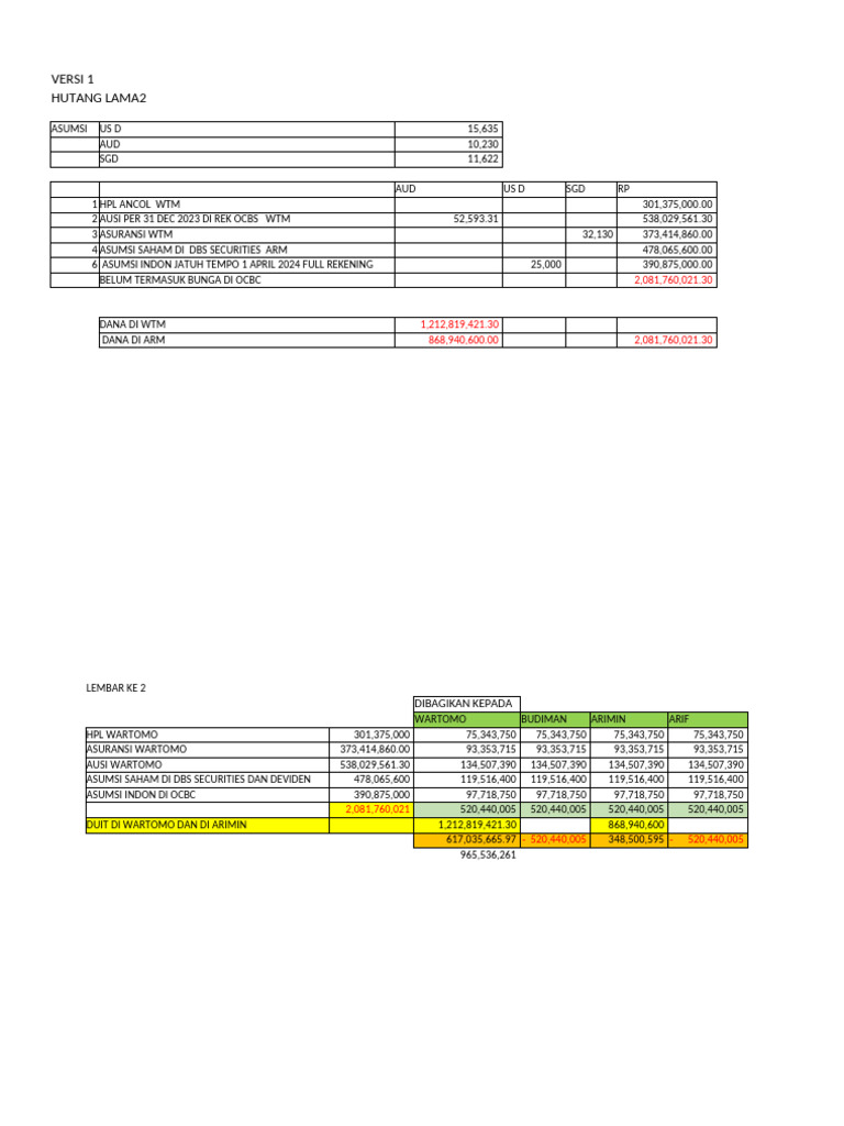 Hitungan 1 | PDF