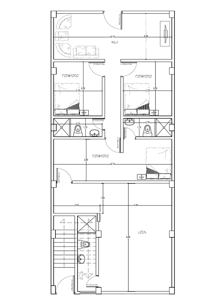 Arq. Neiser Primer Piso 2-Model | PDF