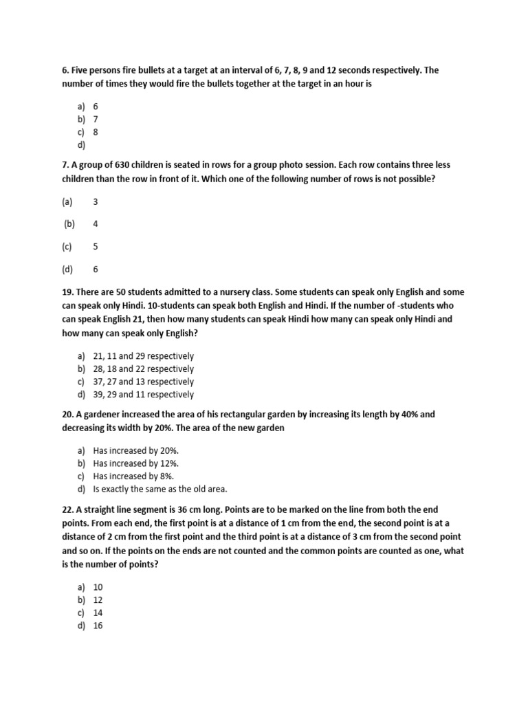 CSAT 2014 PYQ Discussion Aptitude and DS | PDF