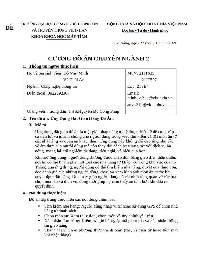 KHMT de Cuong Do An | PDF