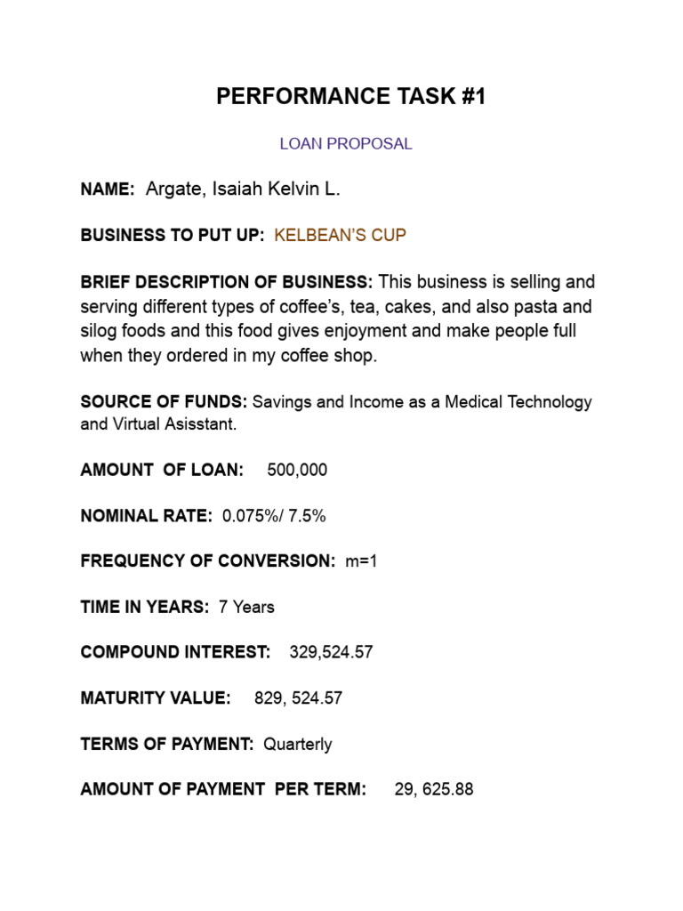 Performance Task#1 Genmath | PDF | Career & Growth