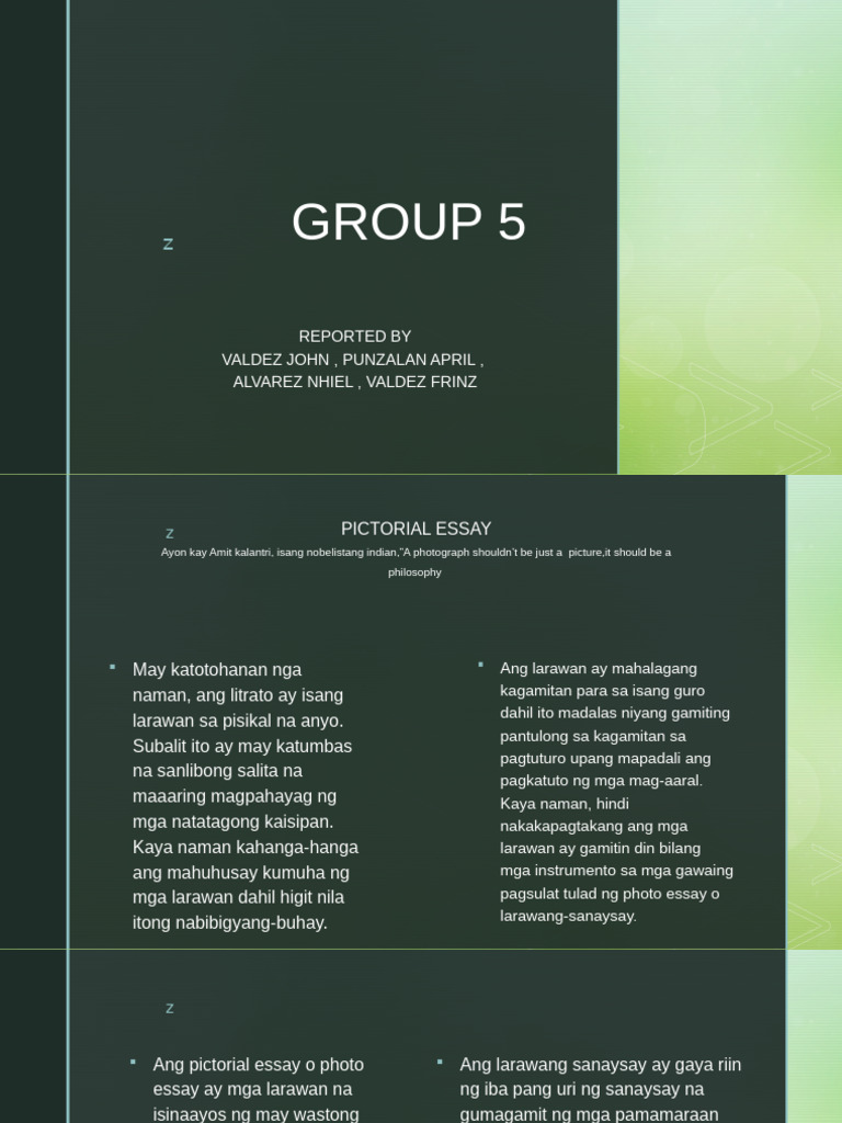 Filipino Group 5 | PDF