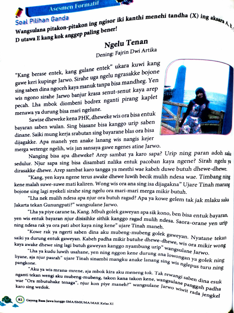 Latihan Soal Cerkak | PDF