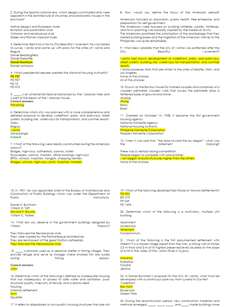 midterm_housing | PDF | Manila | Philippines