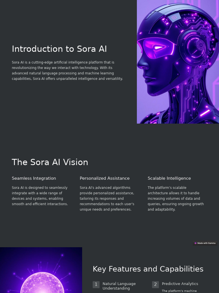 Introduction-to-Sora-AI | PDF | Artificial Intelligence | Intelligence (AI) & Semantics