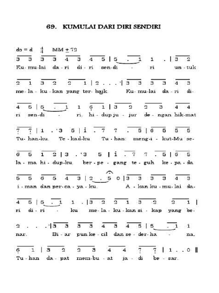 Kumulai dari diri sendiri | PDF