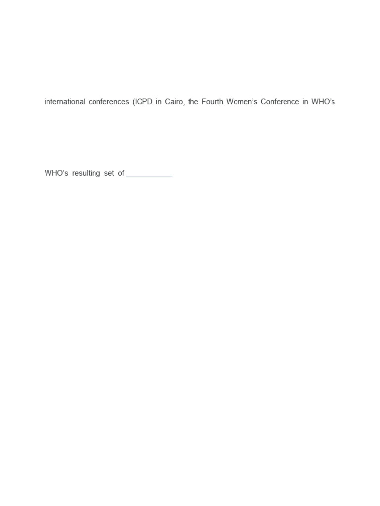 REPRODUCTIVE-HEALTH-INDICATORS | PDF | Pregnancy | Total Fertility Rate