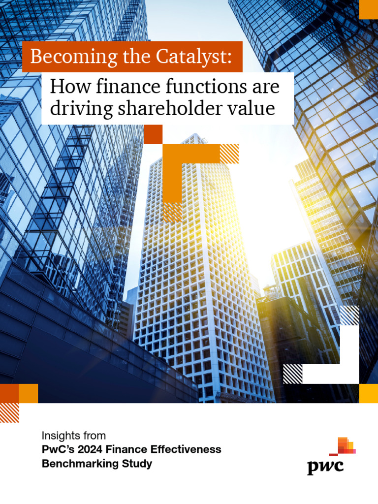 Finance Effectiveness Benchmarking Study 2024 | PDF | Automation | Analytics