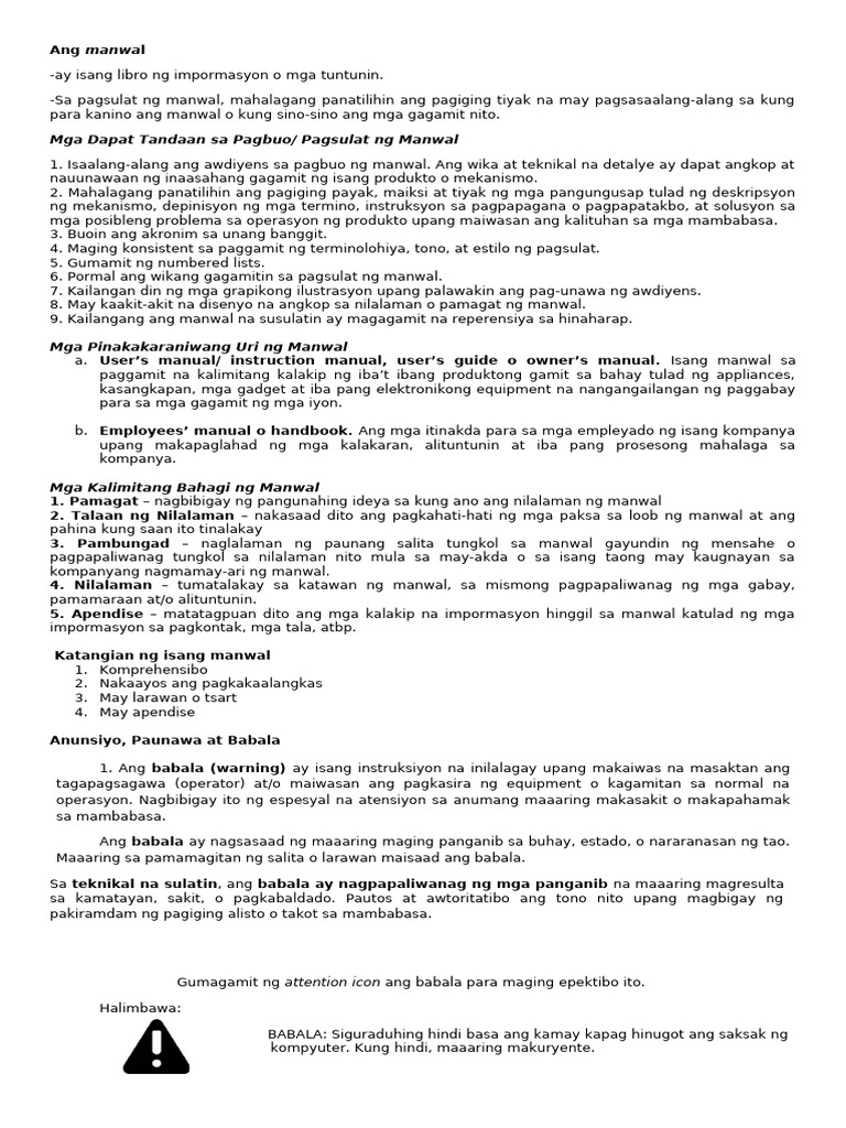 Handout Fpl-Tekbok | PDF