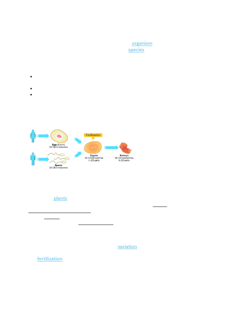 Reproduction | PDF | Sexual Reproduction | Reproduction