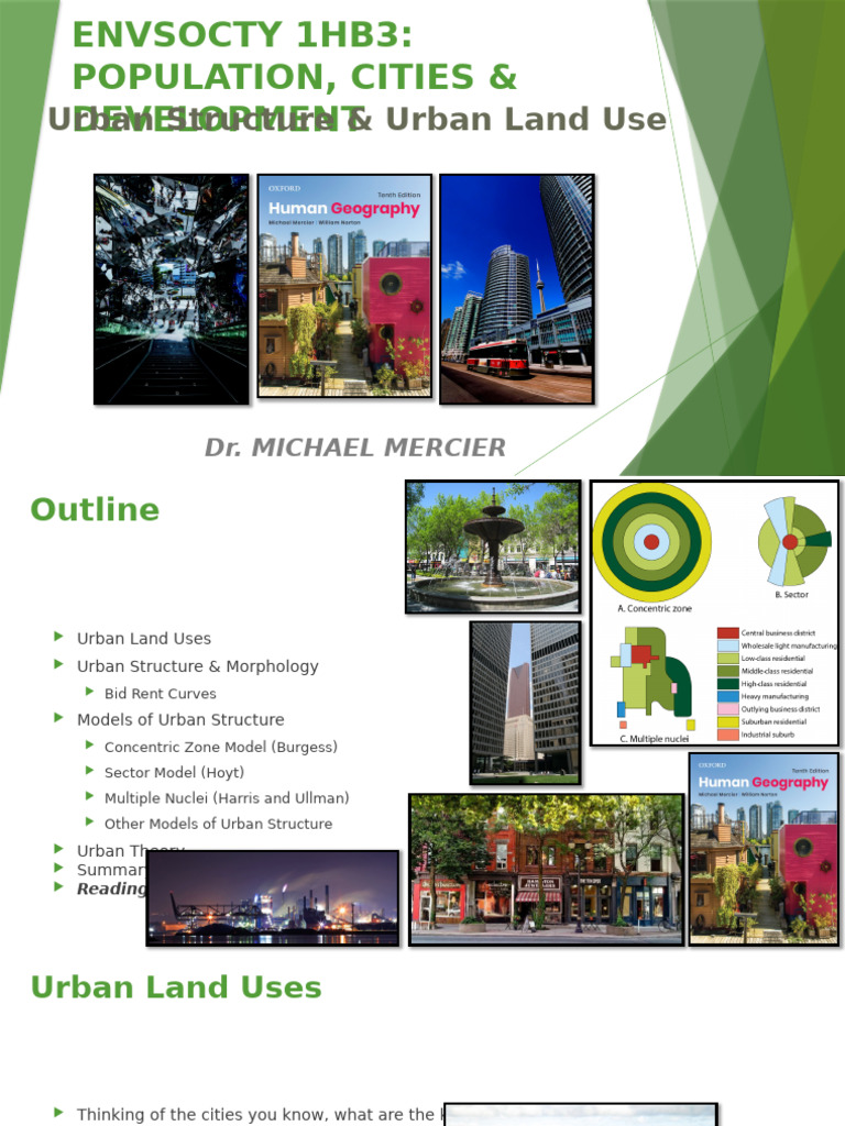 ENVSOCTY 1HB3 C02 - 2023-24-Fall - Lec 16 - Cities & Urbanization III ...