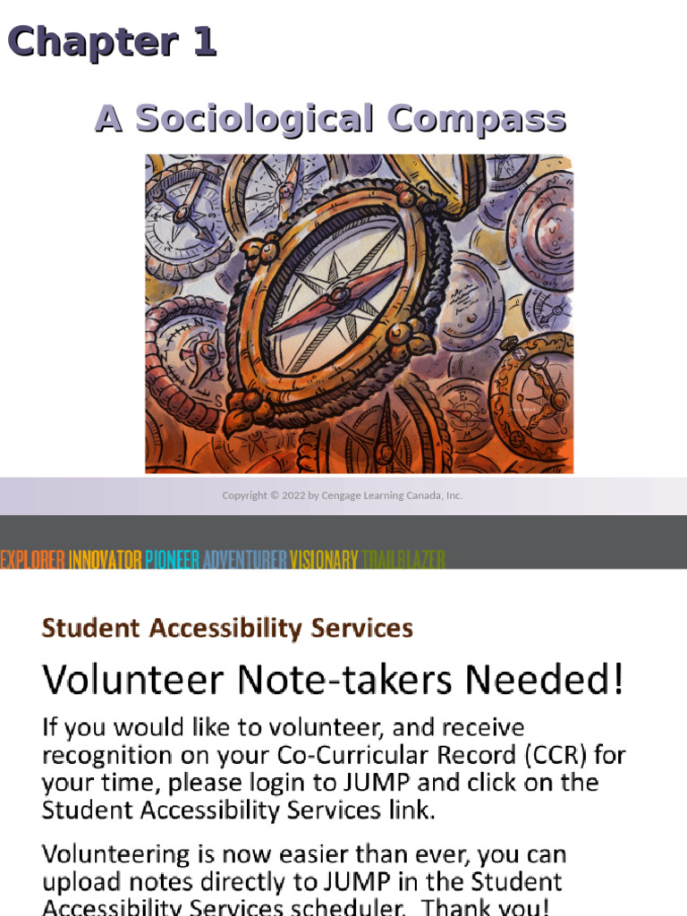 Chapter 1 - A Sociological Compass (Part 1 of 2) HANDOUT | PDF ...