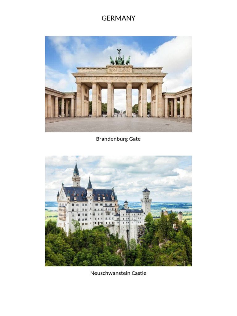 MA atv diversif ingles - famous landmarks | PDF