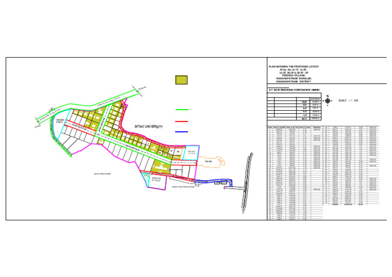 A3 Yendada Road Layout 20.10.2024 02.05PM | PDF