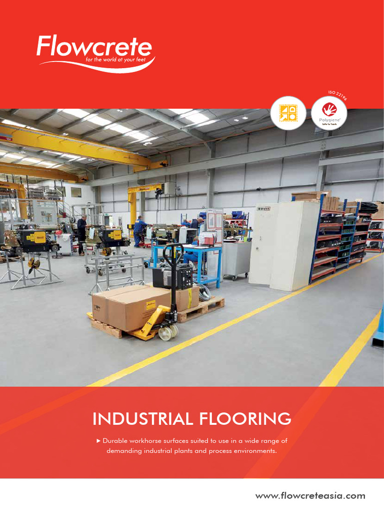 Flowcrete Asia Industrial Flooring Brochure January 2019 | PDF ...