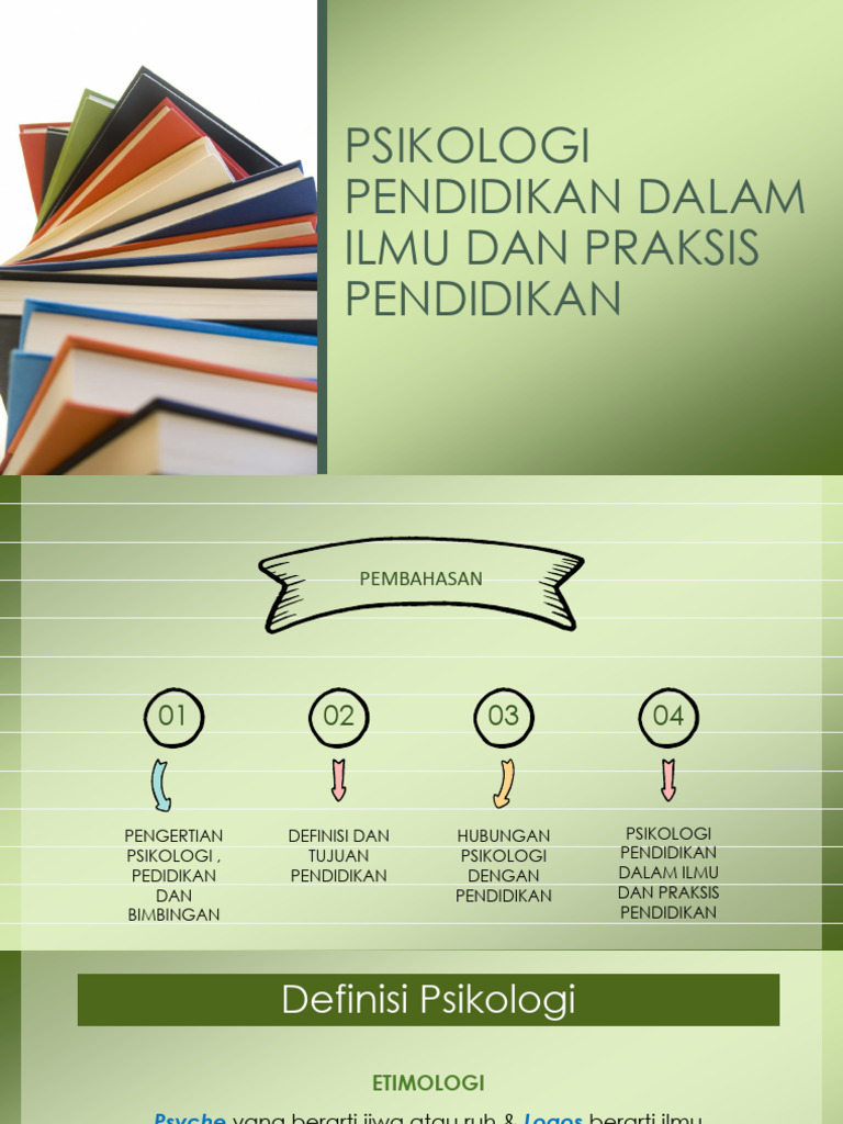 (Pertemuan 1) Psikologi Dalam Praksis Pendidikan | PDF