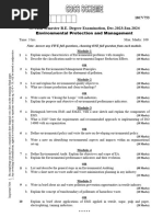 Model Question Paper - 18CV656 - Conservation of Natural Resources | PDF