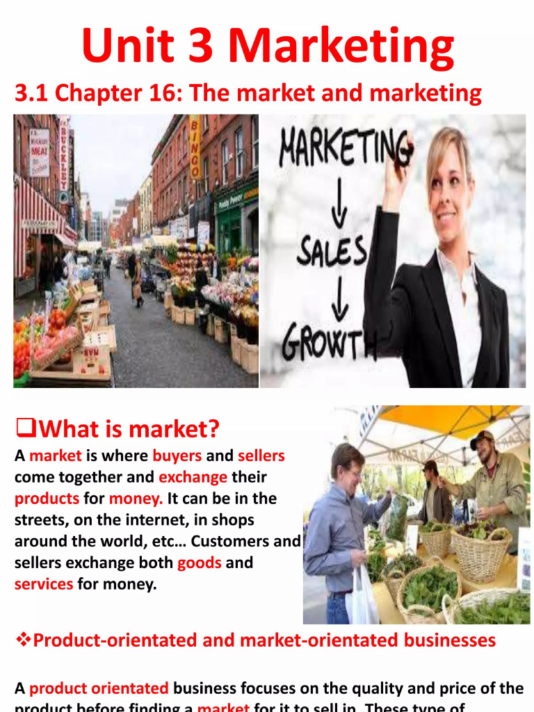 Unit 3 Marketing Lecture | PDF