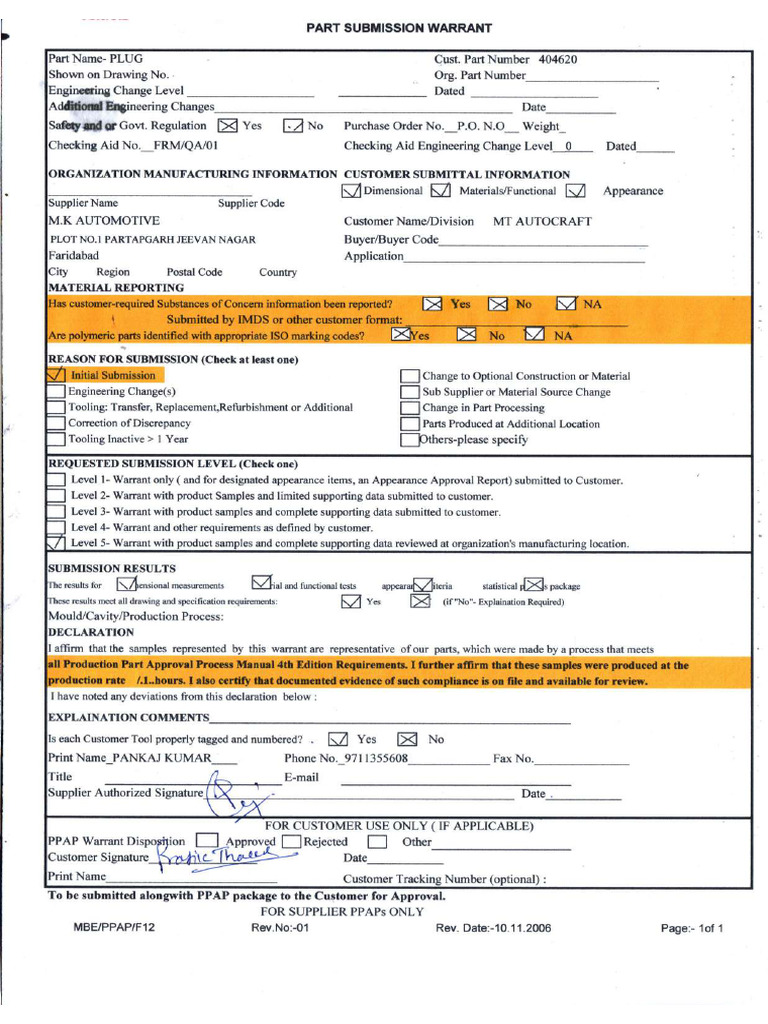PSW Plug | PDF