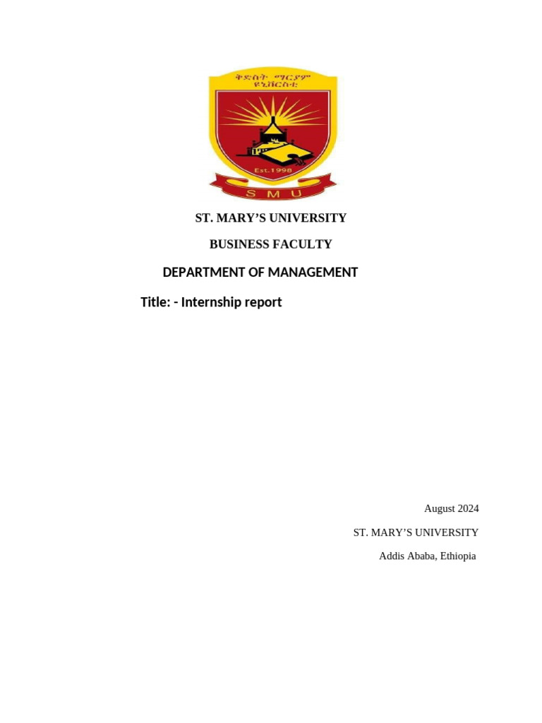 Intern Report Final | PDF | Expense | Taxes