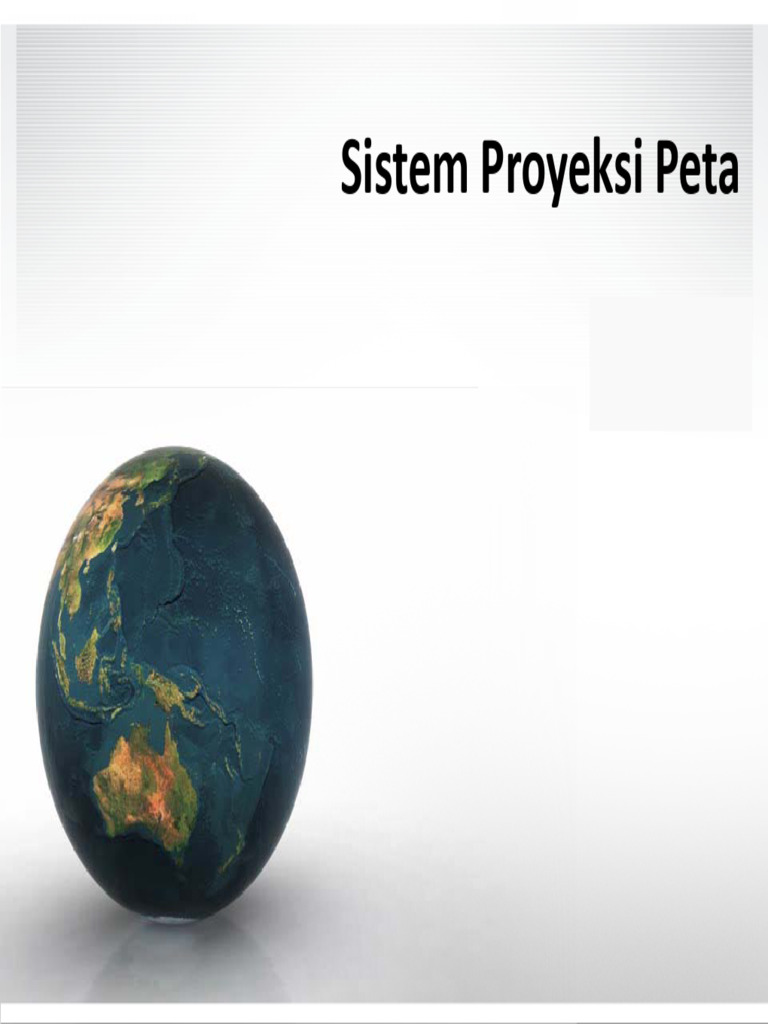2-T09 - Sistem Proyeksi Peta | PDF