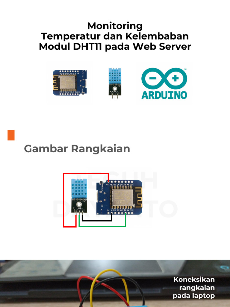 Suhu Dan Kelembaban DHT11 Pada Web | PDF