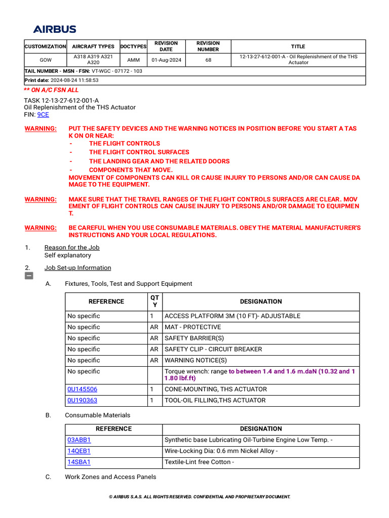 GOW - A318 - A319 - A320 - A321 - AMM - FSN - 103 - 01-Aug-2024 - 12-13 ...