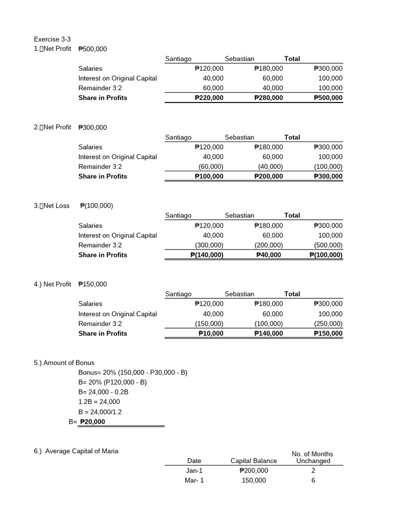 Lu, Nancy - CHAPTER 3 Learning Exercises SOLUTIONS | PDF | Cost Of Goods Sold | Expense