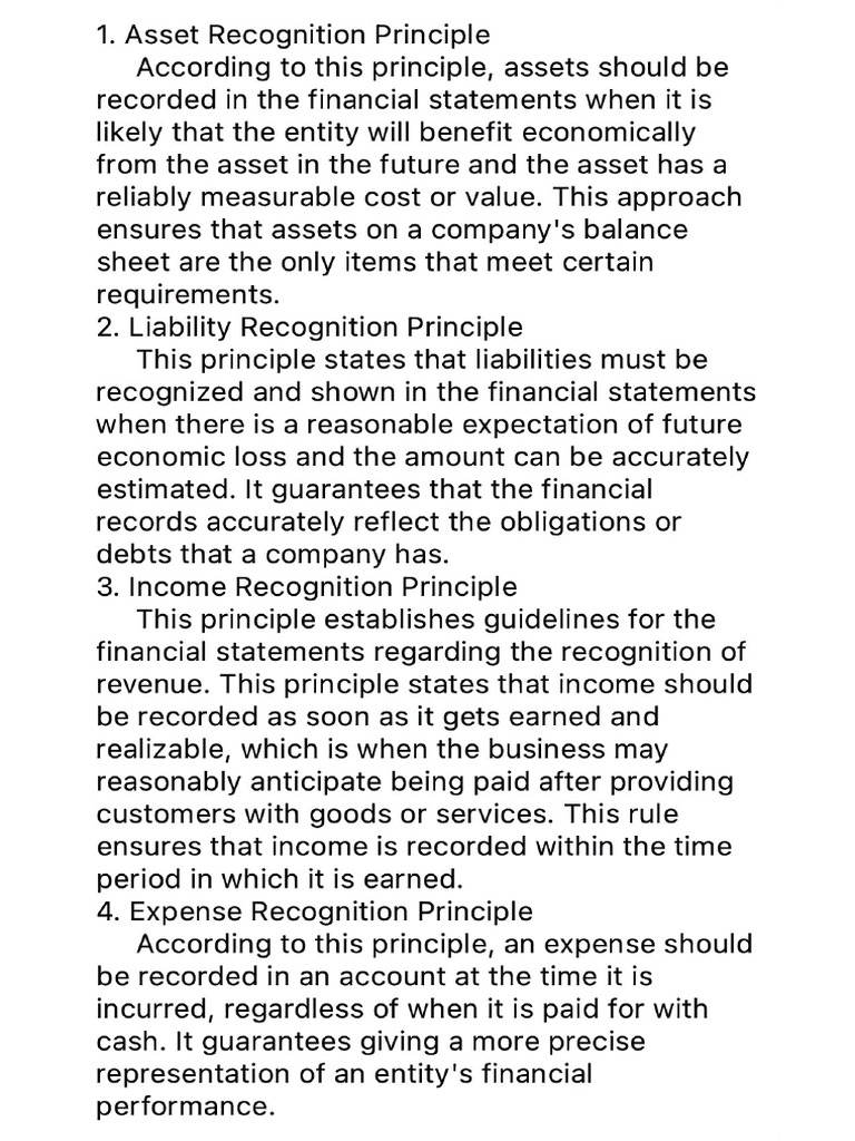 4 Recognition Principles | PDF