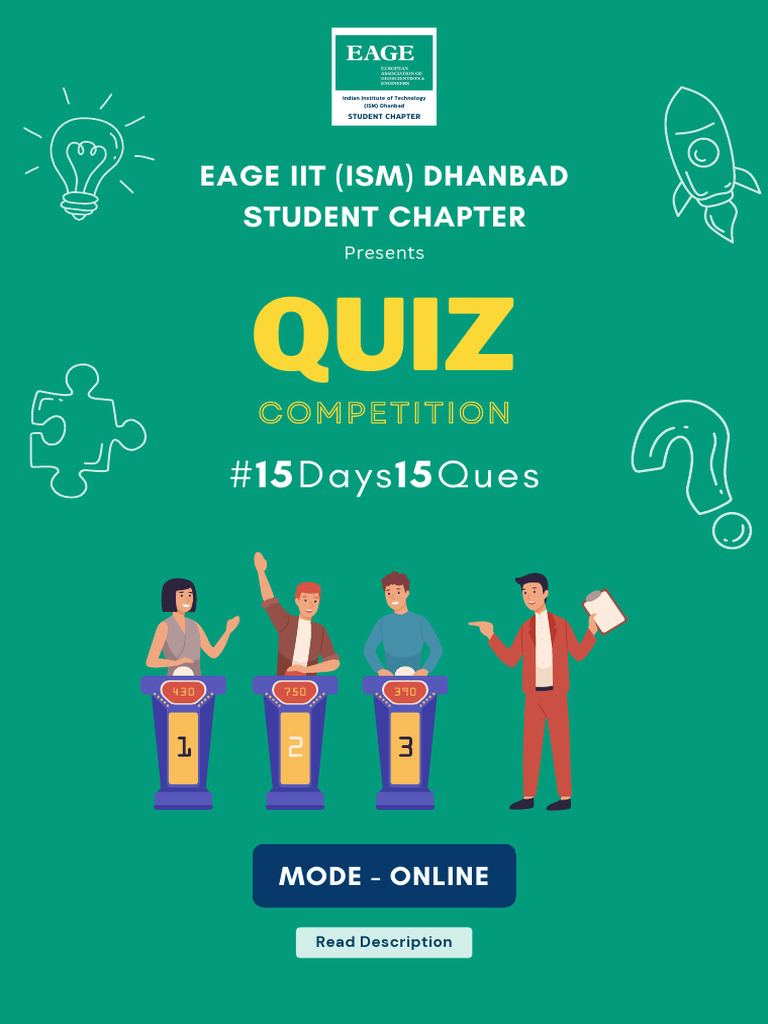 EAGE Quiz Competition | PDF