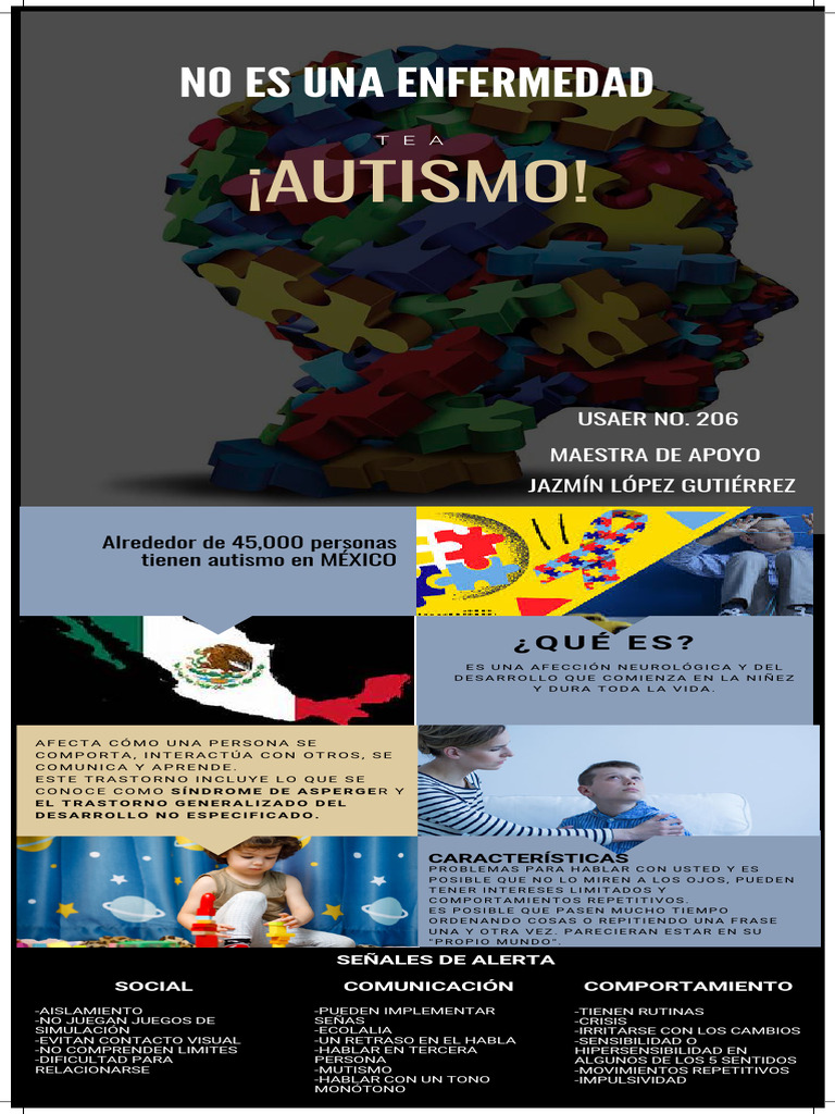 Comprendiendo el Autismo: Guía Básica | PDF | Espectro autista | Sicología