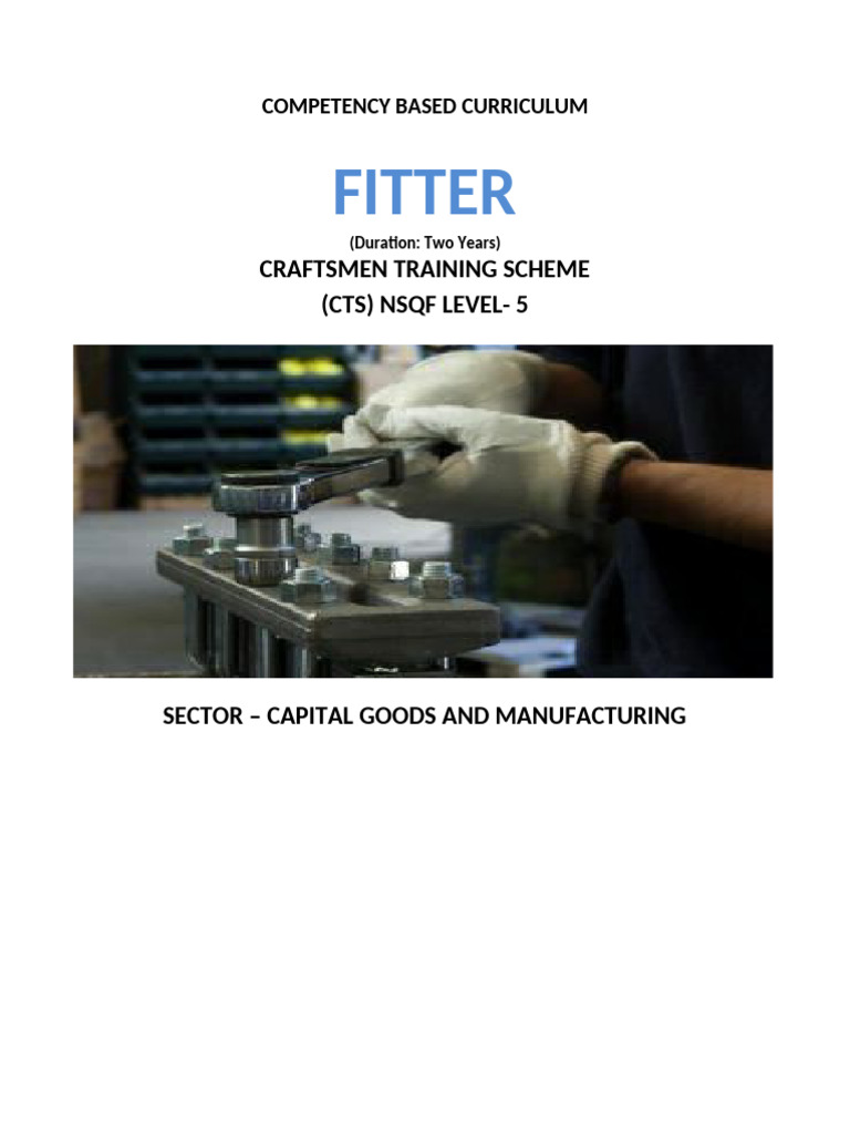 FITTER 1 & 2 YEAR | PDF | Screw | Rivet