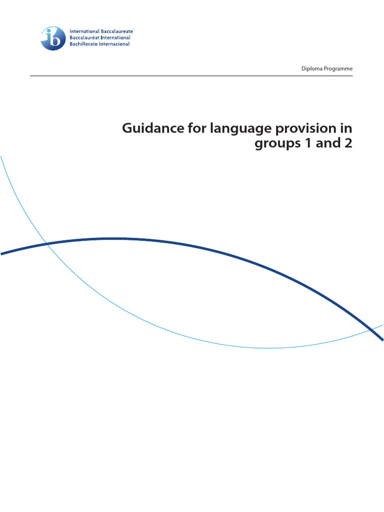 languages guidance | PDF | Translations | Literary Criticism