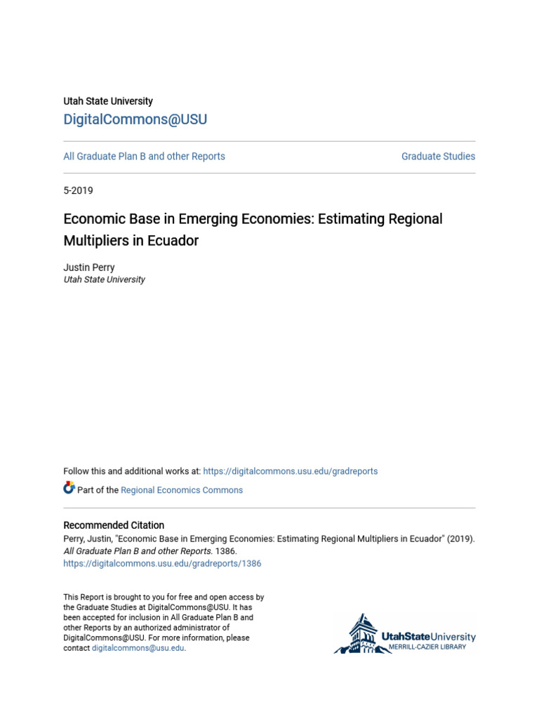 Economic Base in Emerging Economies_ Estimating Regional Multiplication ...