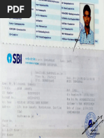 SBI Passbook Overview and Entries | PDF