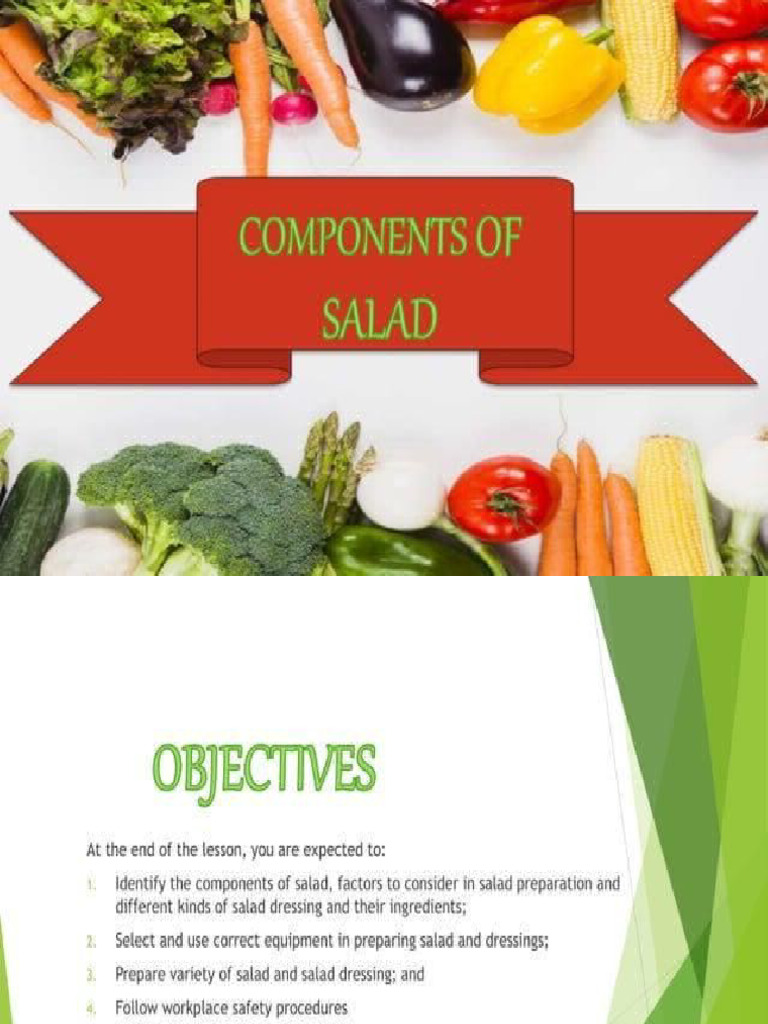 Structure of Salad | PDF