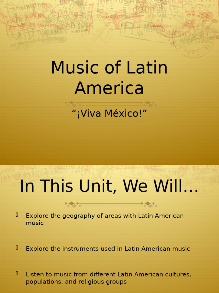 Latin American Music | PDF | Musical Instruments | Latin America
