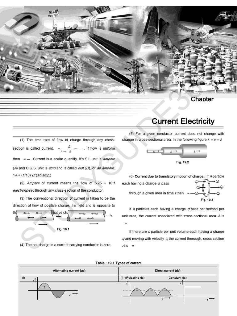 Physics Notes For Neet Chapter 19 | PDF | Electrical Resistivity And ...