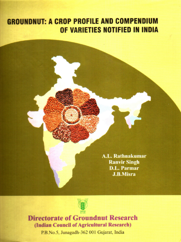 Groundnut Varieties in India: A Compendium | PDF | Peanuts | Petal