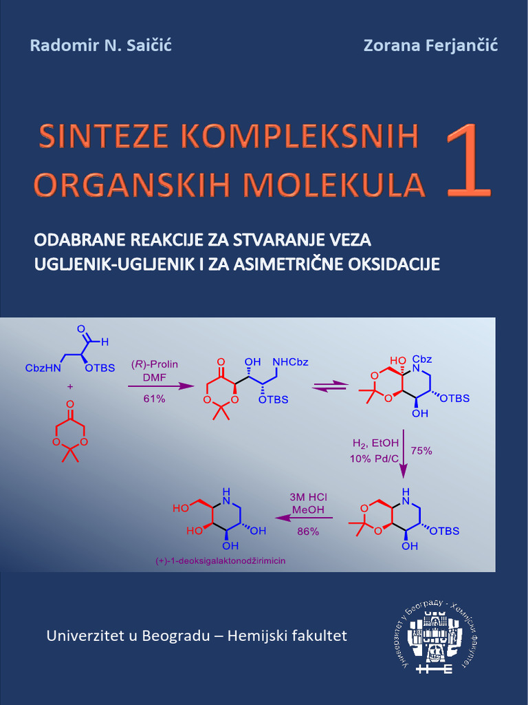 Sinteza Kompleksnih Organskih Molekula Sa Cipom | PDF