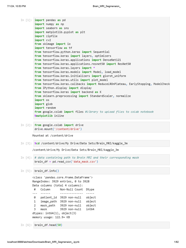 MRI Tumor Detection | PDF | Computing