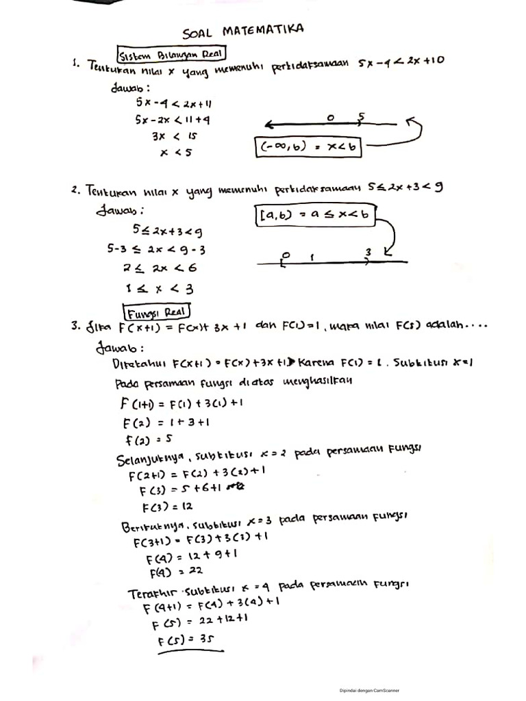 Materi UAS MTK | PDF