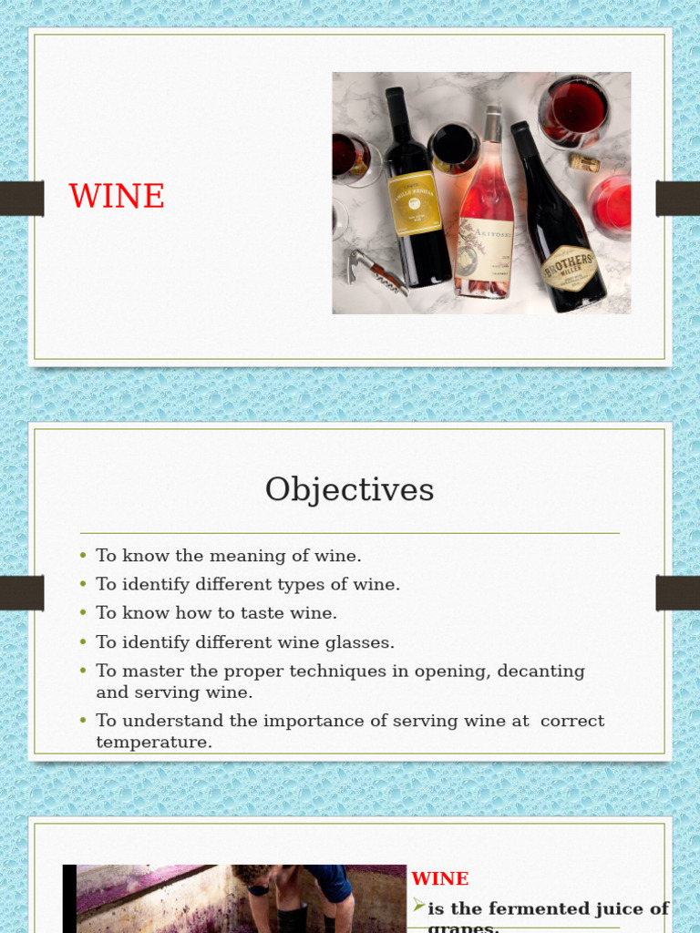 Wines | PDF