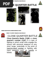 CQB Powerpoint | PDF | Conflicts | Warfare