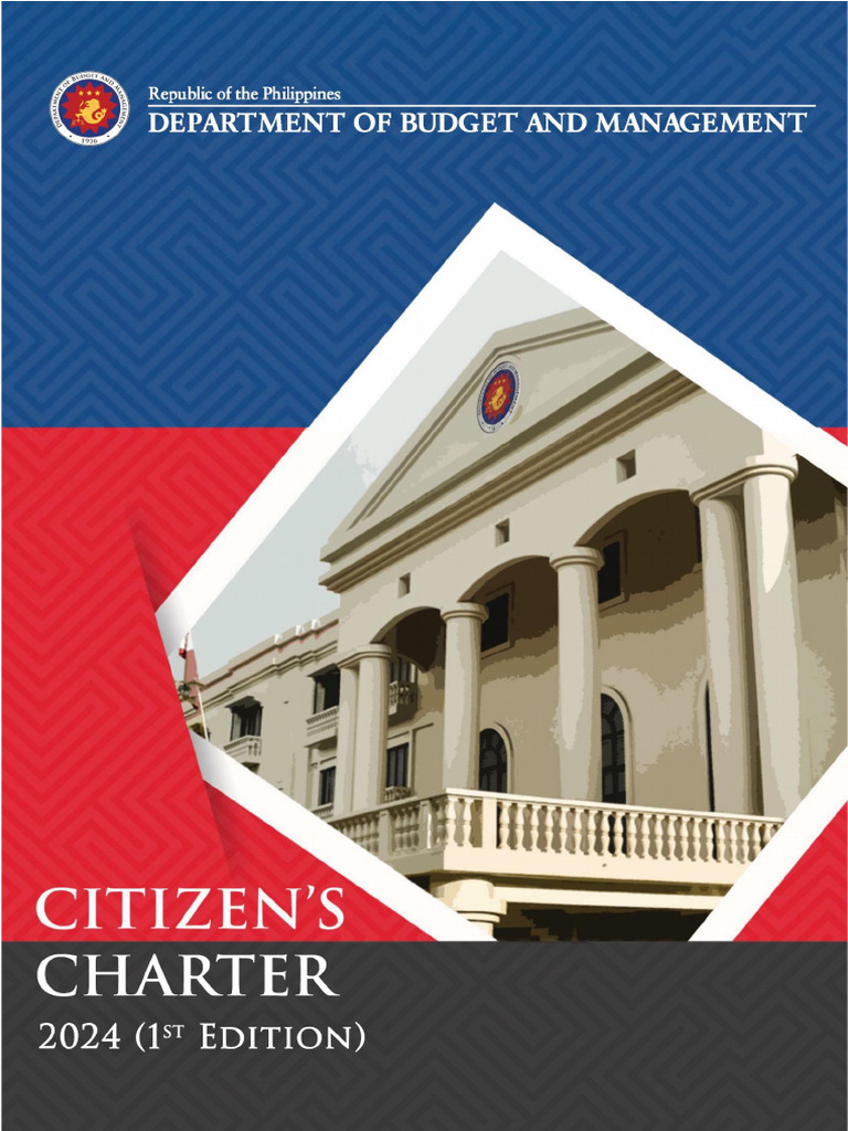 Updated-DBM-Charter-1st Edition-CY-2024 | PDF | Budget | Policy