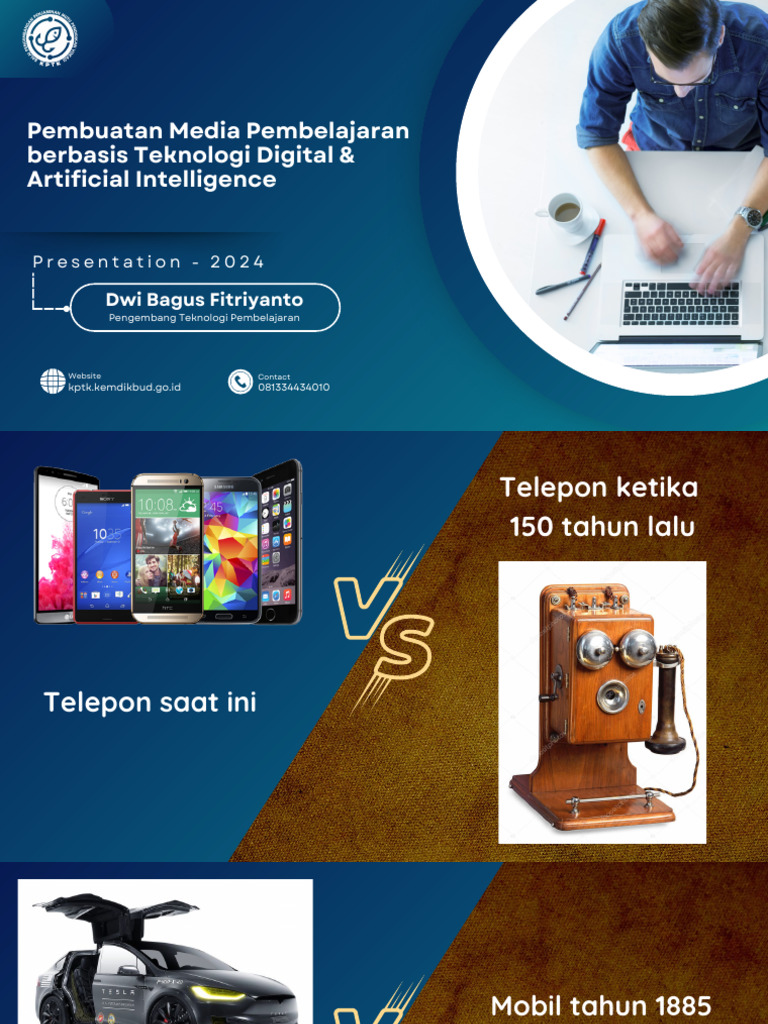 Pembuatan Media Pembelajaran Berbasis Teknologi Digital Dan AI | PDF